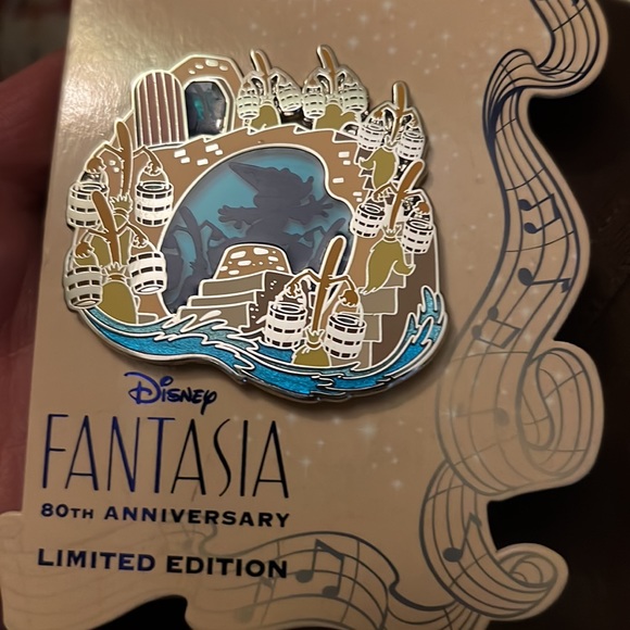 Disney | Wall Decor | Fantasia Magic Brooms Pin | Poshmark